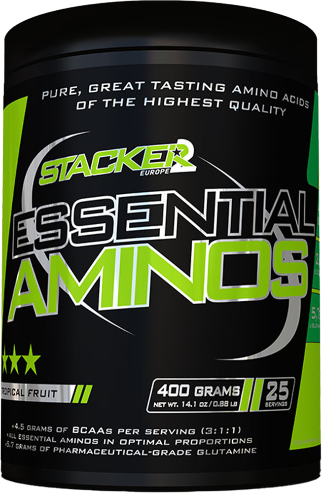Stacker2 Essential Aminos Tropical (400 g) – Supspace FR
