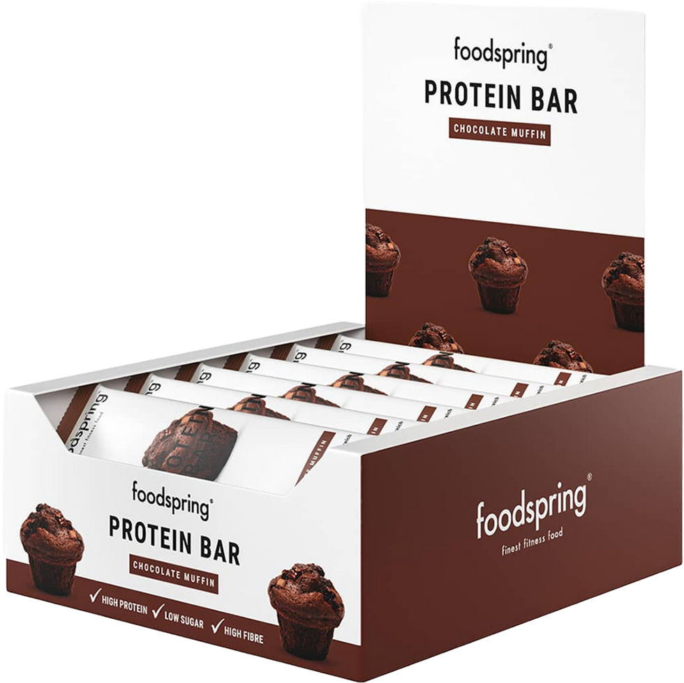 Foodspring Protein Bar Chocolate Muffin (12 x 60 g) – Supspace FR