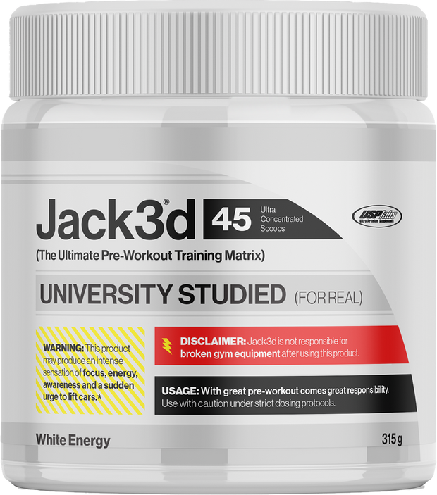 Jack3d Advanced Pre-workout White Energy (315 g) – Supspace FR