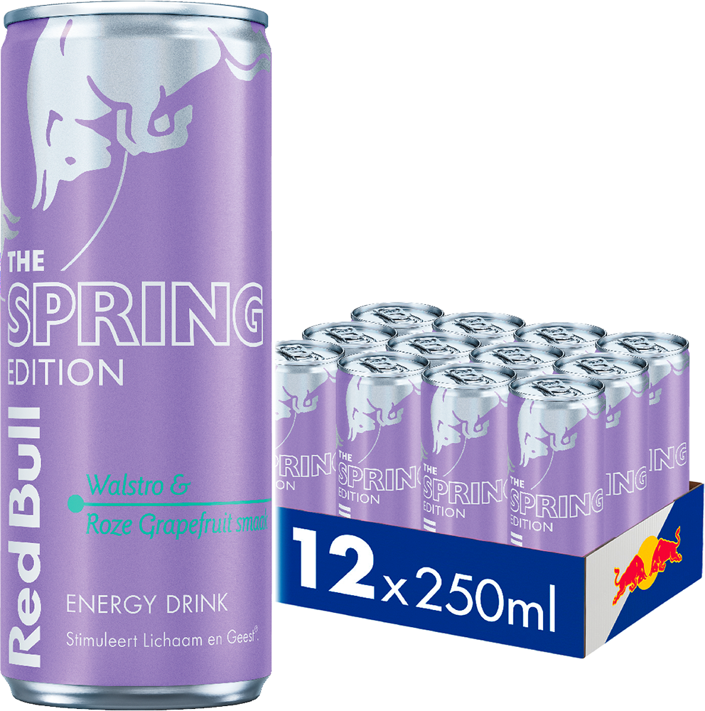Acheter Red Bull Spring Edition Pink Grapefruit (12 x 250 ml) – Supspace FR