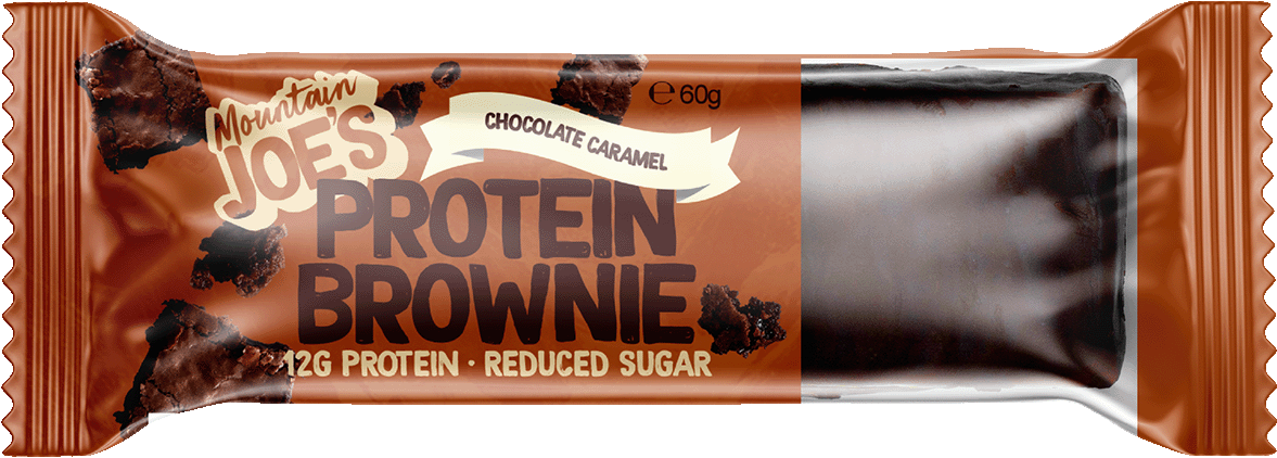 Mountain Joe's Protein Brownie Chocolat Caramel (10 x 60 g) | What’ Sup! Mountain Joe's Protein Brownie Chocolat Caramel (10 x 60 g) | What’ Sup!